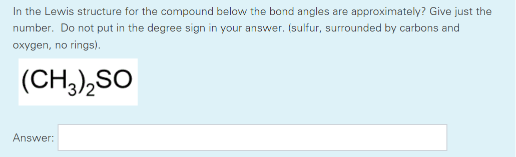 Solved In the Lewis structure for the compound below the | Chegg.com