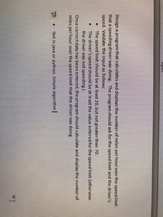 Solved Design a program that calculates and displays the | Chegg.com