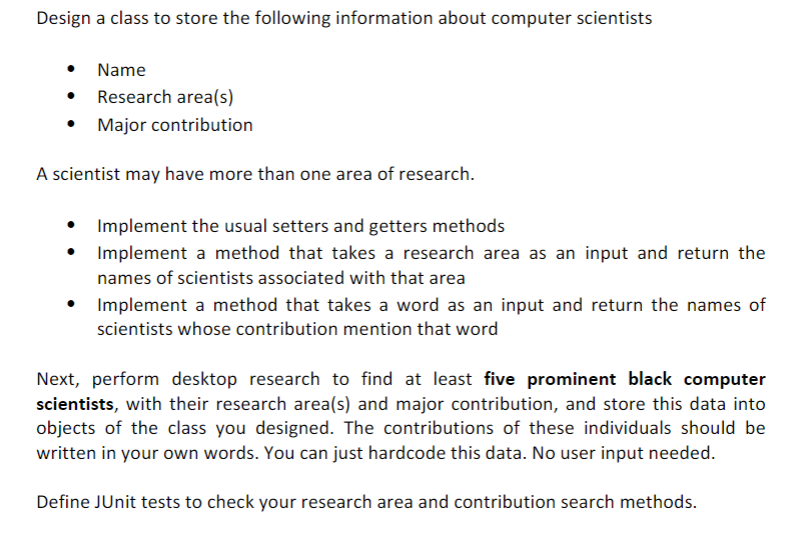 Solved Design a class to store the following information | Chegg.com