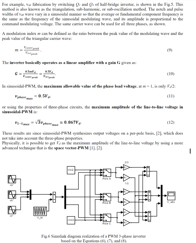 Solved Computer Assignment: 3-Phase Inverter_Simulink Model | Chegg.com