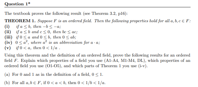 Solved The textbook proves the following result (see Theorem | Chegg.com