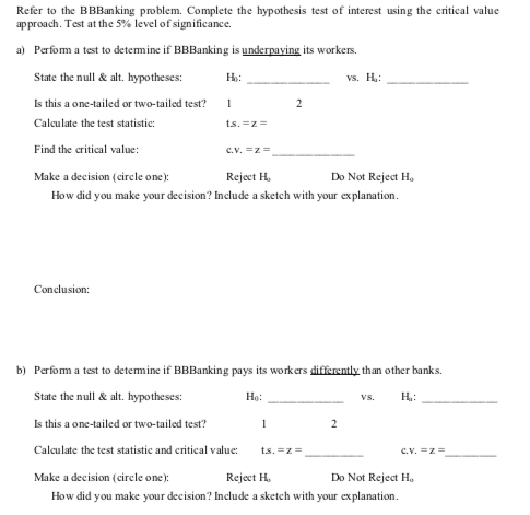 Solved Part I: Finding p-values Consider the following | Chegg.com