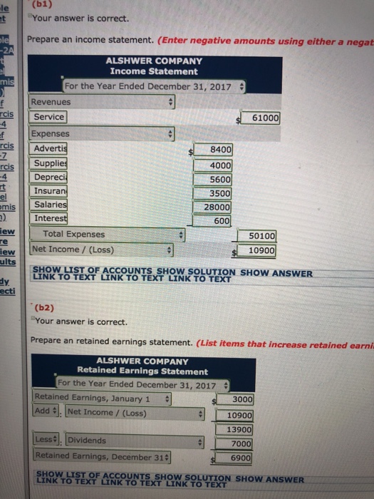 Solved Problem 4-2A (Part Level Submission) The adjusted | Chegg.com