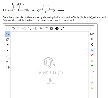 Solved CH2CH3 CH2-CC-CH2 + 0ơn Draw the molecule on the | Chegg.com