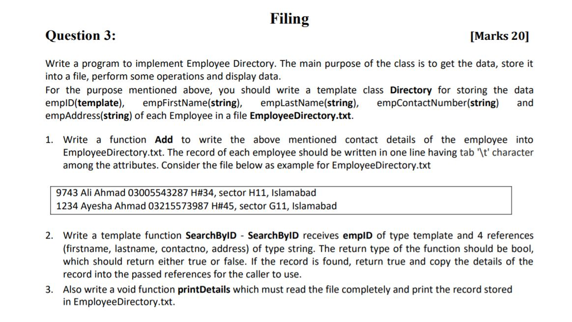 Solved Language C++ OOP I'm giving .h file so you both make | Chegg.com