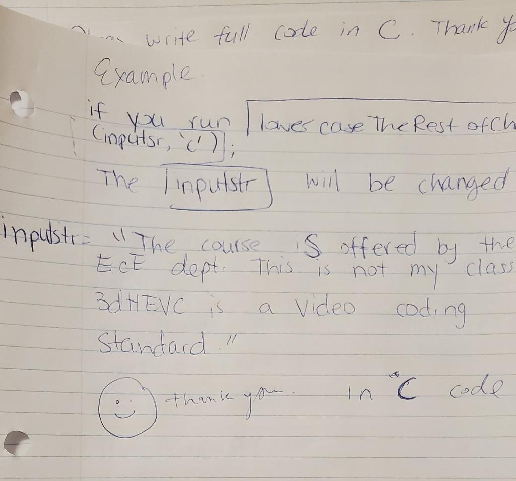 Solved Write а a Pleas write full code in C. Thank you | Chegg.com