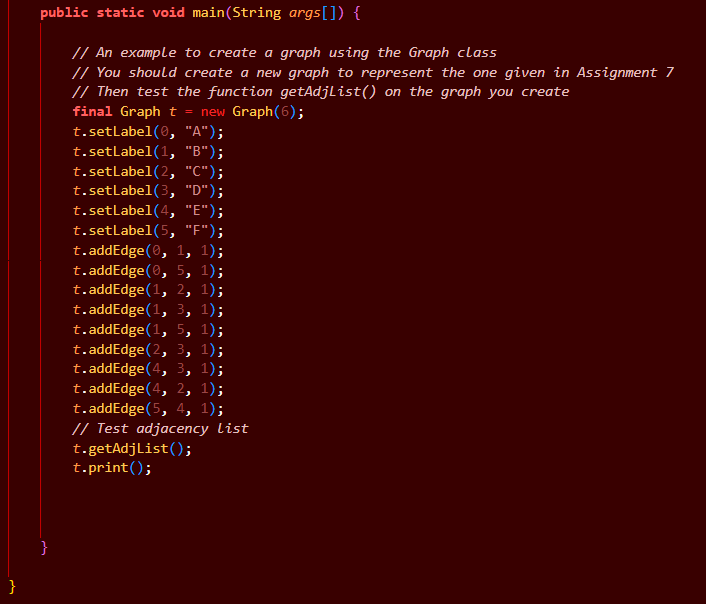 Solved Create an adjacency list to represent the following | Chegg.com