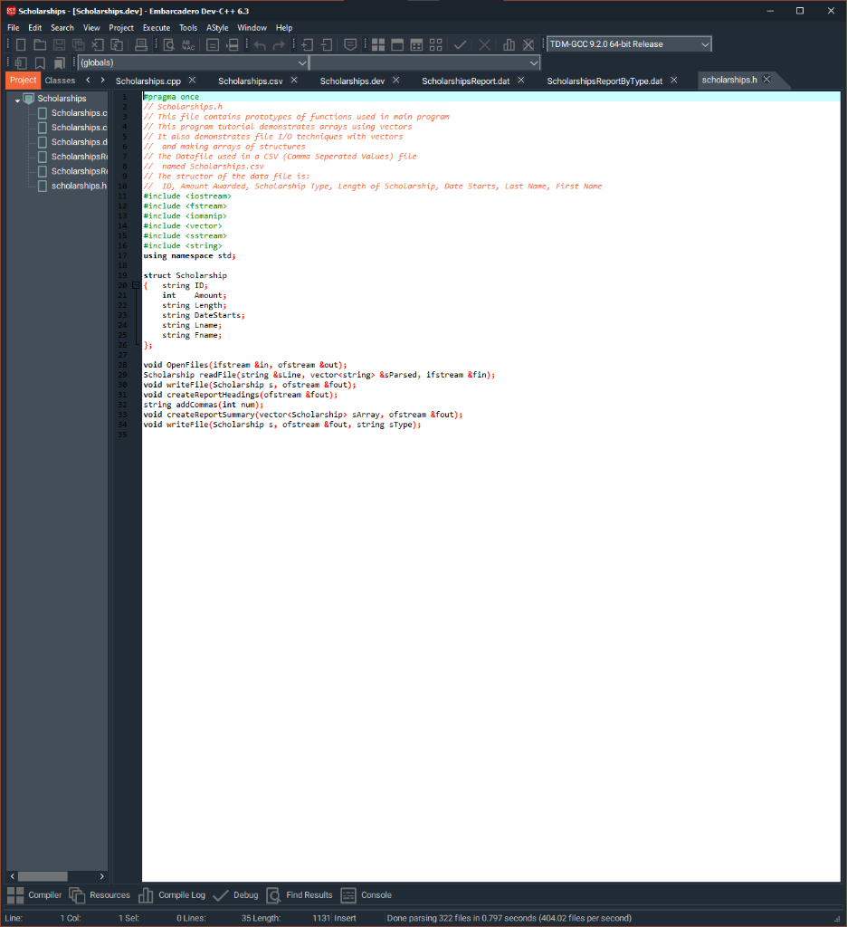 Solved I having a hard time with a C++ program that I have | Chegg.com