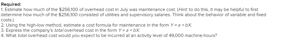 Solved Required 1 Required 2 Required 3 Required 4 | Chegg.com