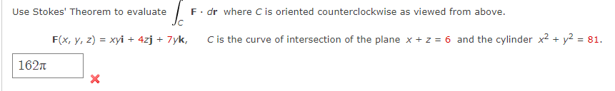 Evaluate the surface integral ∬SF⋅dS for the given | Chegg.com