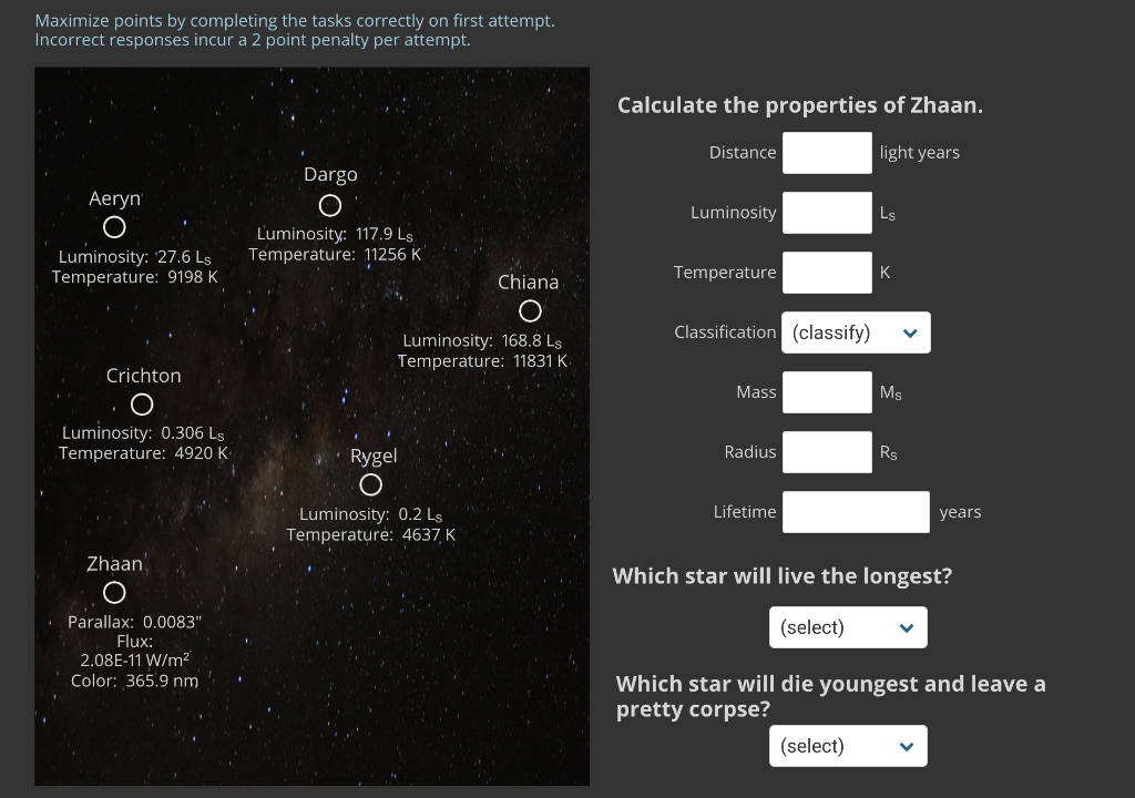 Solved Maximize points by completing the tasks correctly on | Chegg.com