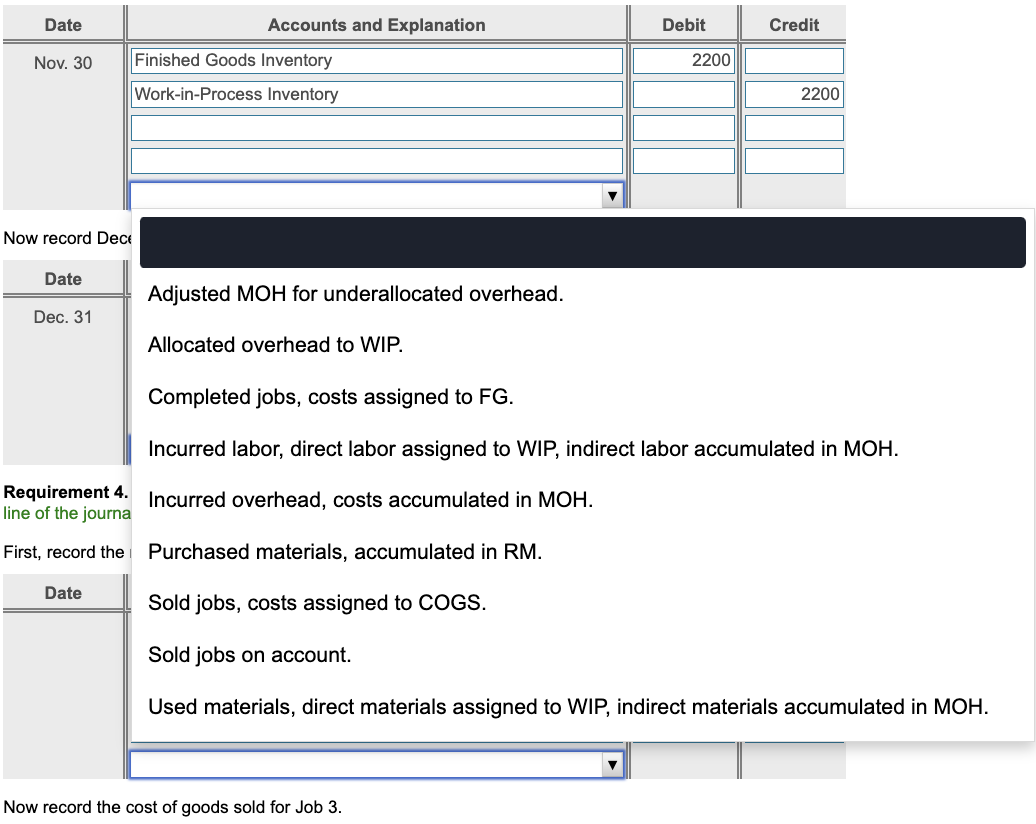 Solved Requirement 3. Prepare journal entries to record the | Chegg.com
