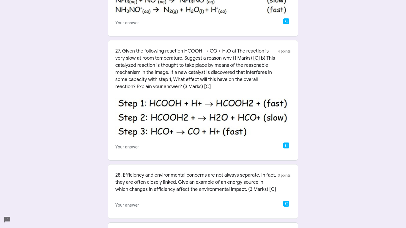 Solved N13(aq) (aq) (aq) NH3NO*(aq) → N2(g) + H2O(1) + | Chegg.com