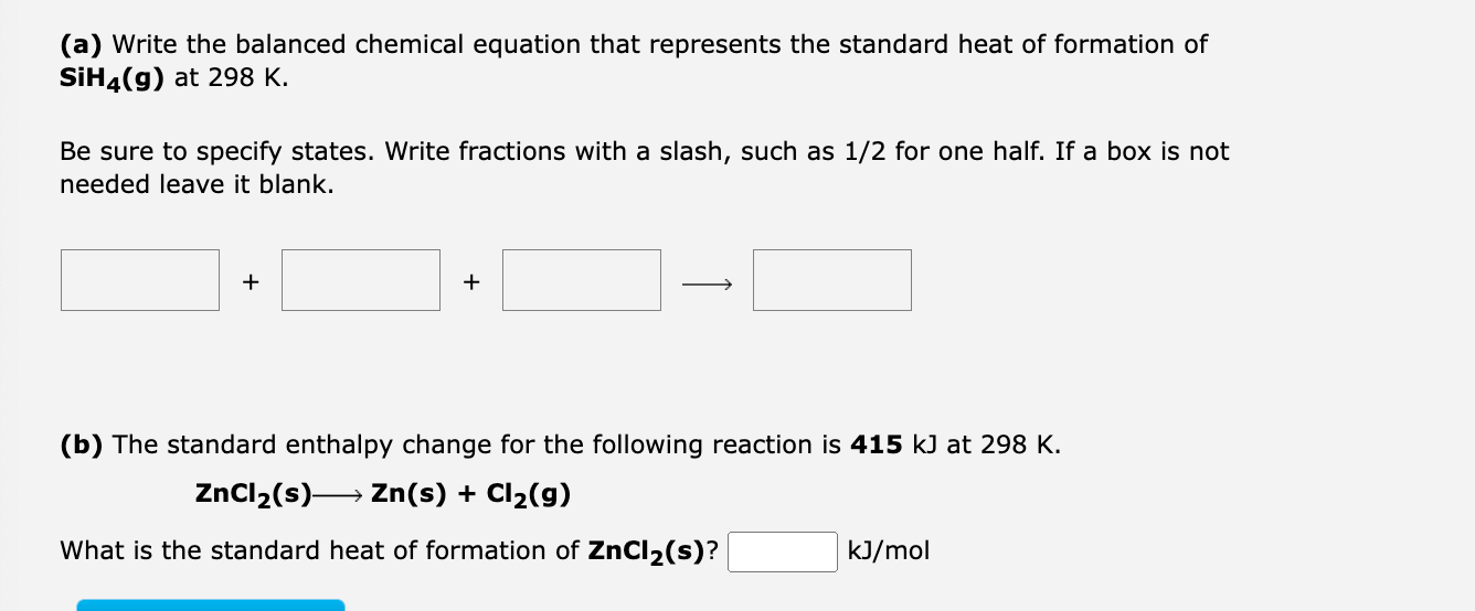 Solved (a) Write the balanced chemical equation that | Chegg.com