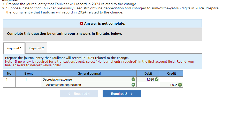 Solved During 2022 and 2023, Faulkner Manufacturing used the | Chegg.com