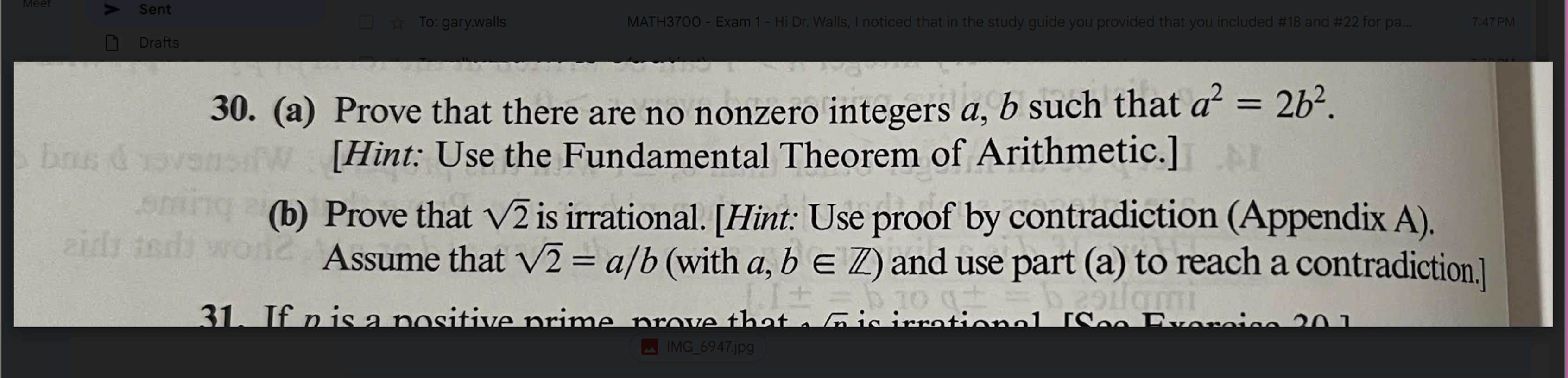 Solved (a) ﻿Prove that there are no nonzero integers a,b | Chegg.com