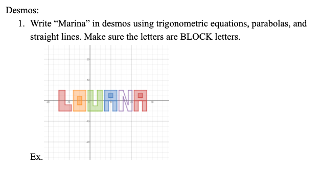 Solved If you can, please enter the link to the Desmos | Chegg.com