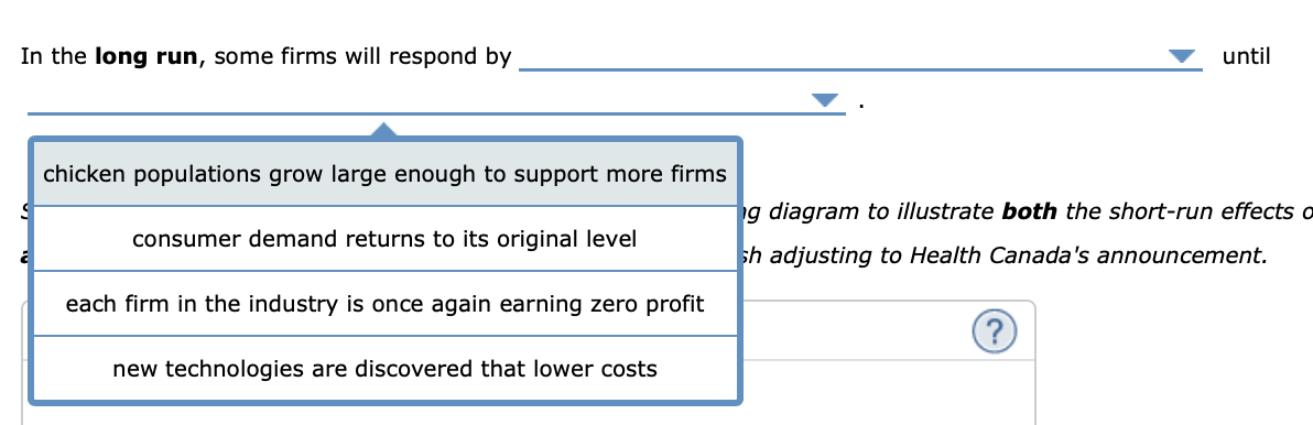 Solved 4 Short Run And Long Run Effects Of A Shift In