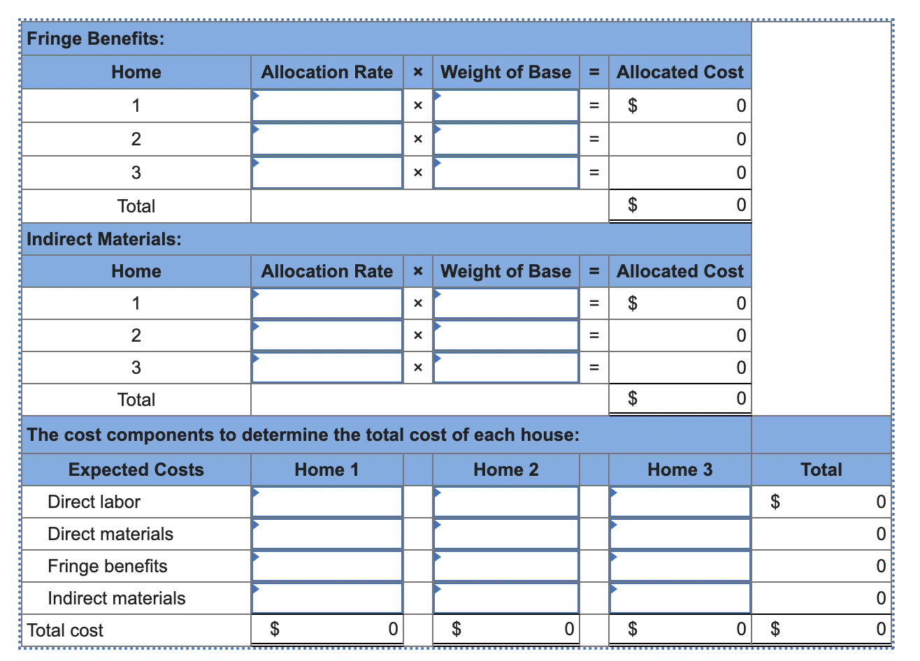 Solved Walton Construction Company expects to build three | Chegg.com