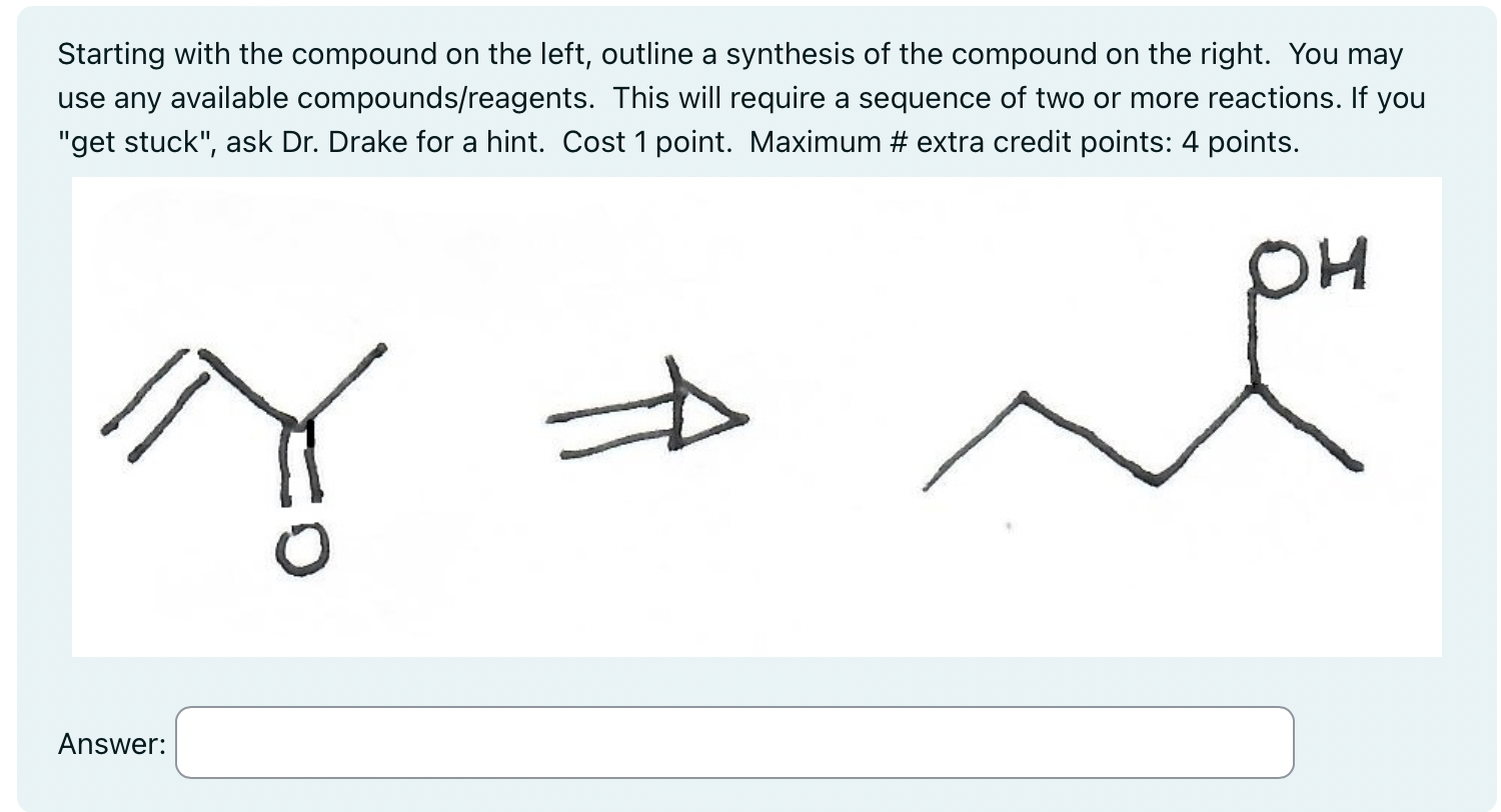 Solved Starting with the compound on the left, outline a | Chegg.com