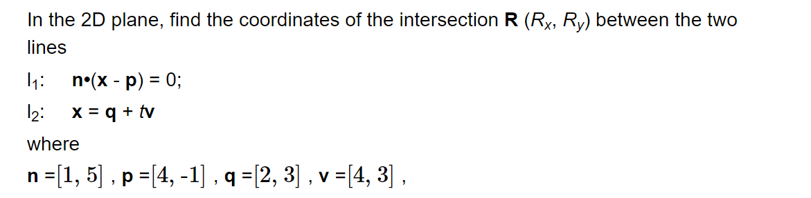 Solved In the 2D plane, find the coordinates of the | Chegg.com