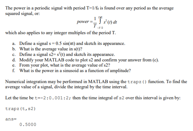 Solved This lab explores the representation of a periodic | Chegg.com