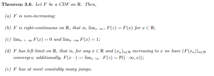 Solved Exercise 5. (2.5 pts) Prove Theorem 3.6 in the | Chegg.com