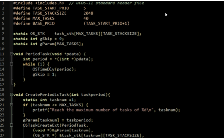 Q1Consider the following C program with line numbers | Chegg.com
