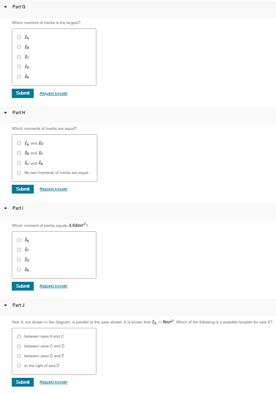 Solved Learning Goal: To understand the parallel-axis | Chegg.com