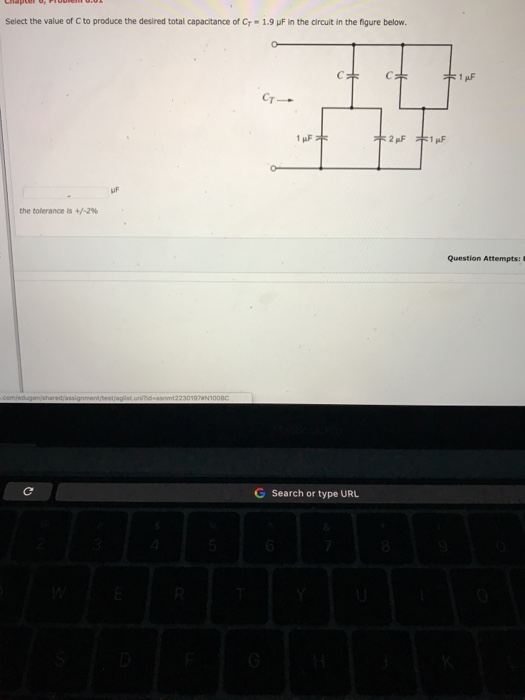 Solved Chapter 6, Problem 6.53 Find the total capacitance Cr | Chegg.com