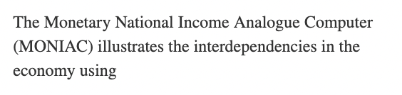 Solved The Monetary National Income Analogue | Chegg.com