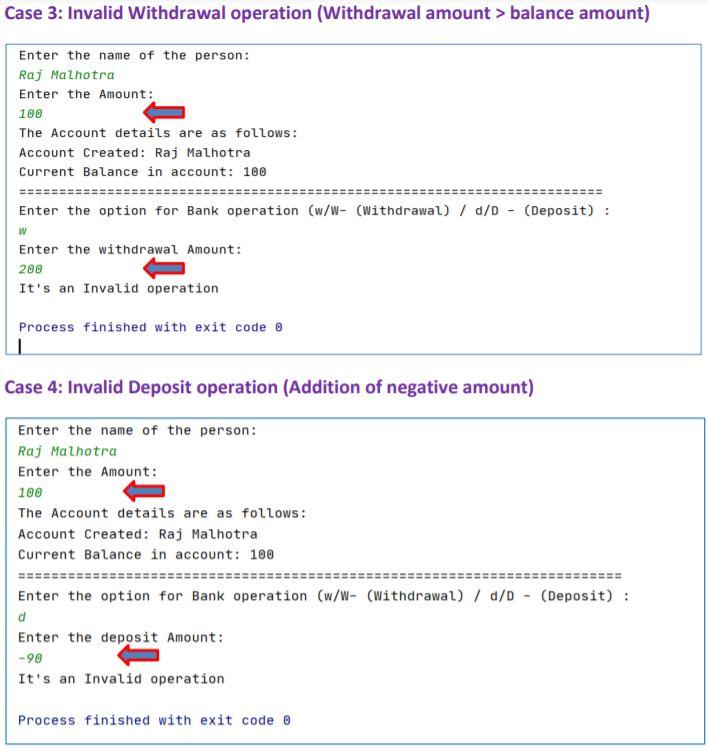 Solved A Simple Bank Account Application In this lab you and | Chegg.com