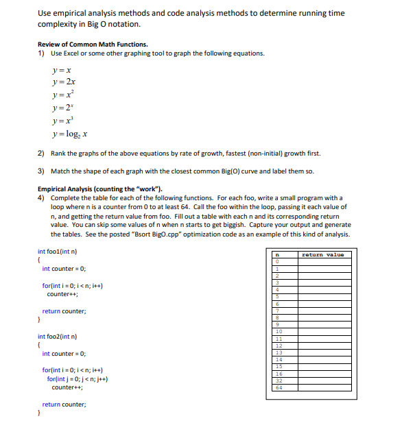 Solved can you only do? 5 and 6, please? 5) Use Excel to | Chegg.com