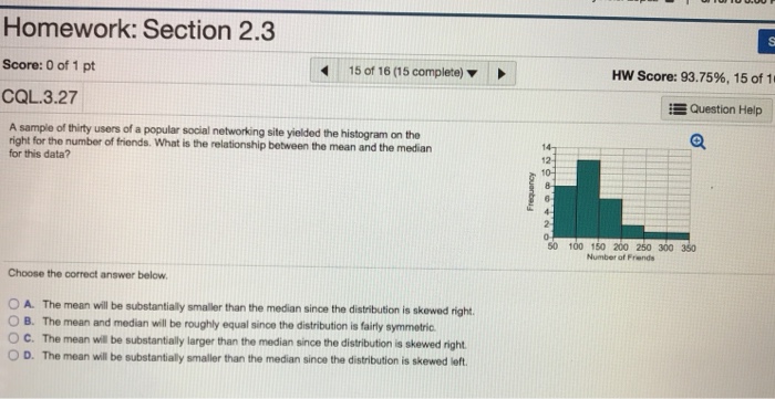 Solved Homework Section 2 3 Score 0 Of 1 Pt 15 Of 16 15