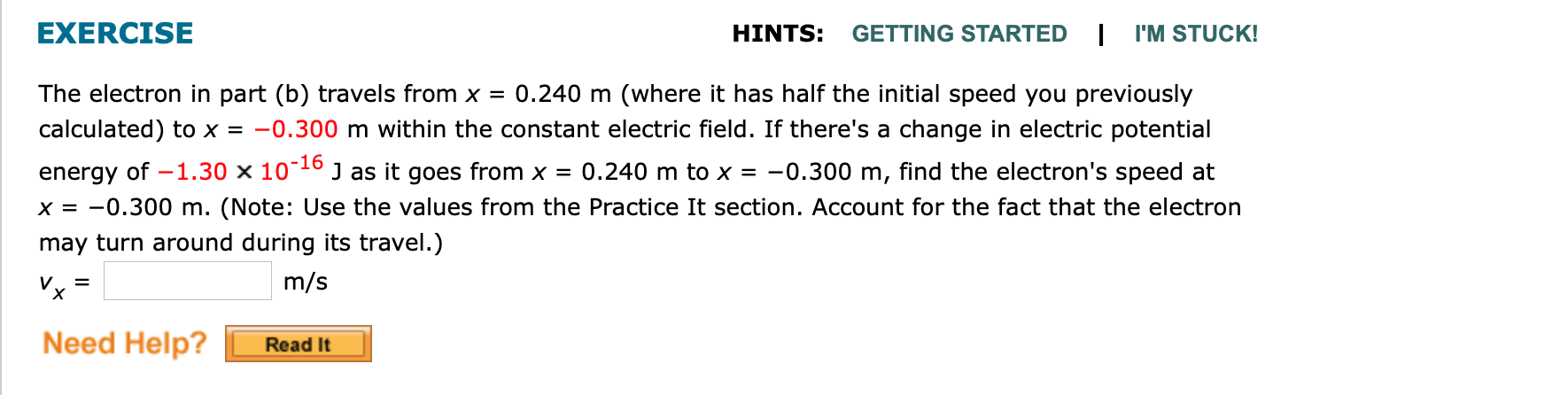 Solved EXERCISE HINTS: GETTING STARTED I I'M STUCK! The | Chegg.com