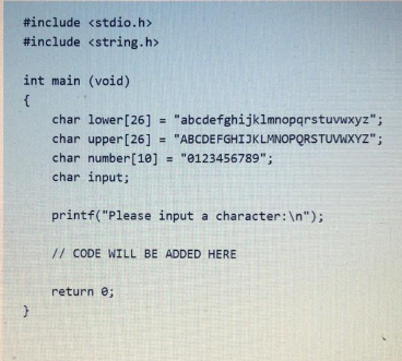 Solved #include #include int main (void) { char lower [26] | Chegg.com