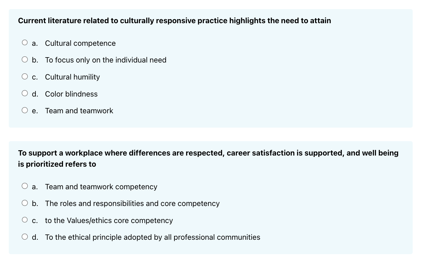 Solved Current literature related to culturally responsive | Chegg.com