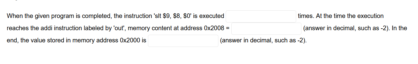 When the given program is completed, the instruction | Chegg.com