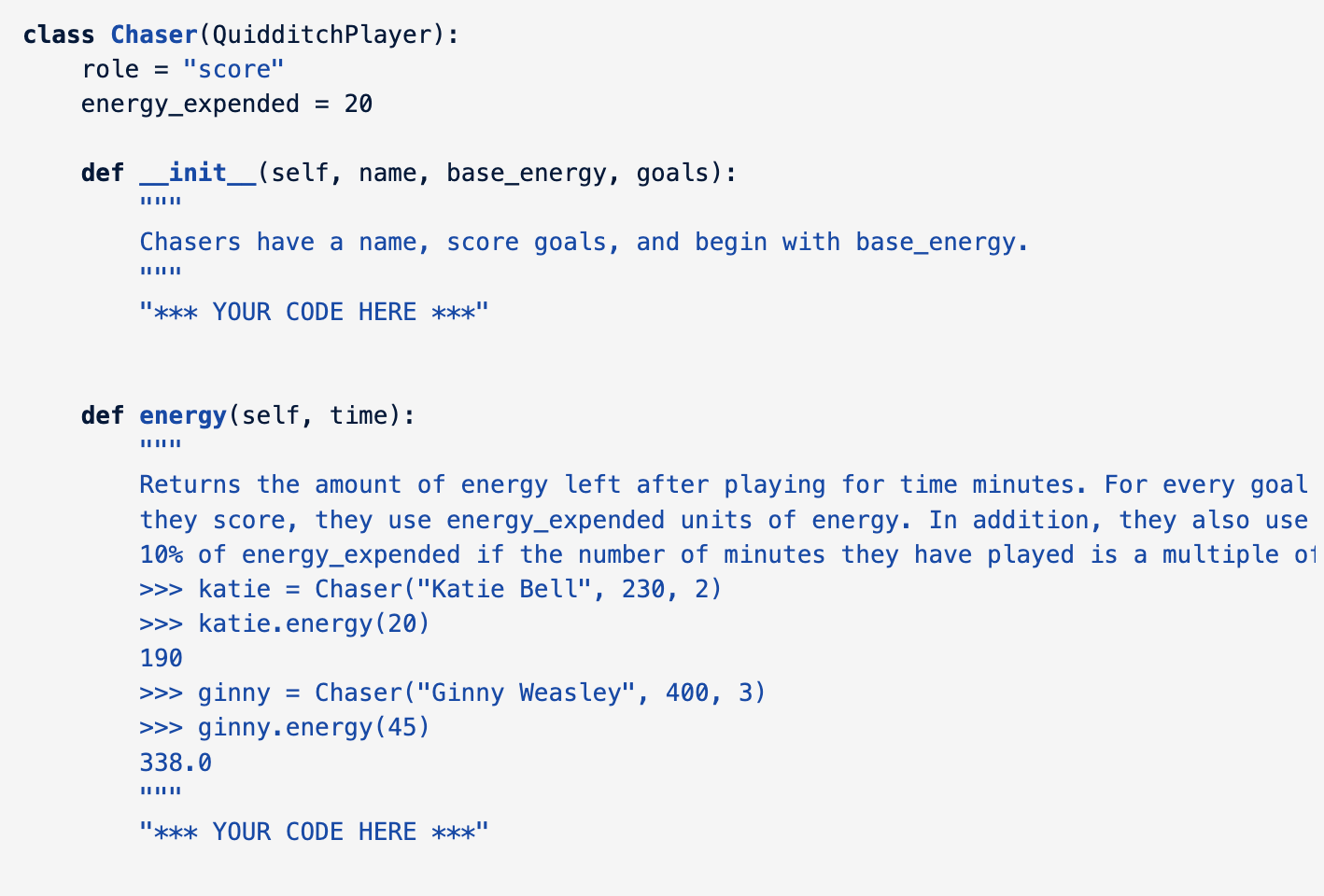 Solved It's time for the opening quidditch match of the | Chegg.com