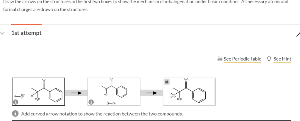 Solved Draw the arrows on the structures in the first two | Chegg.com
