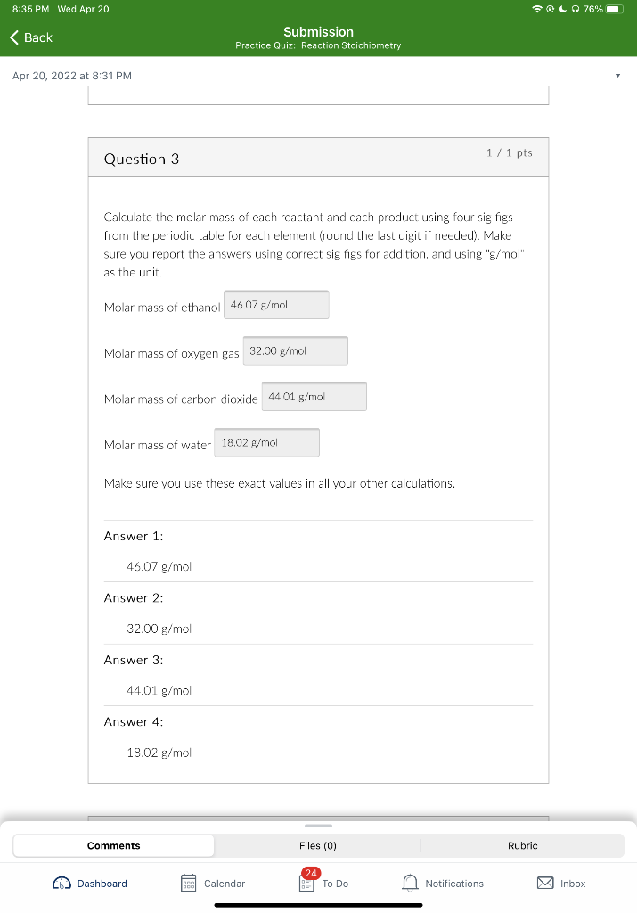 Solved 8:35 PM Wed Apr 20 OC 76%
