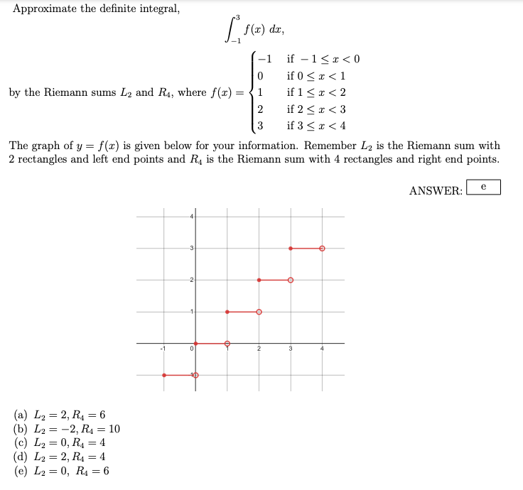 Solved Approximate the definite integral, | Chegg.com