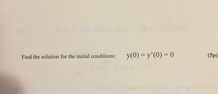 Solved (20p) 3. Find the general solution of the following | Chegg.com