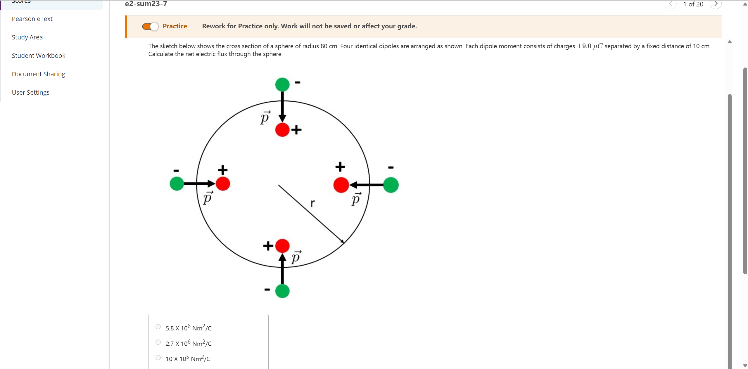 Solved e2-sum23-7 1 of 20 Pearson eText Study Area Student | Chegg.com