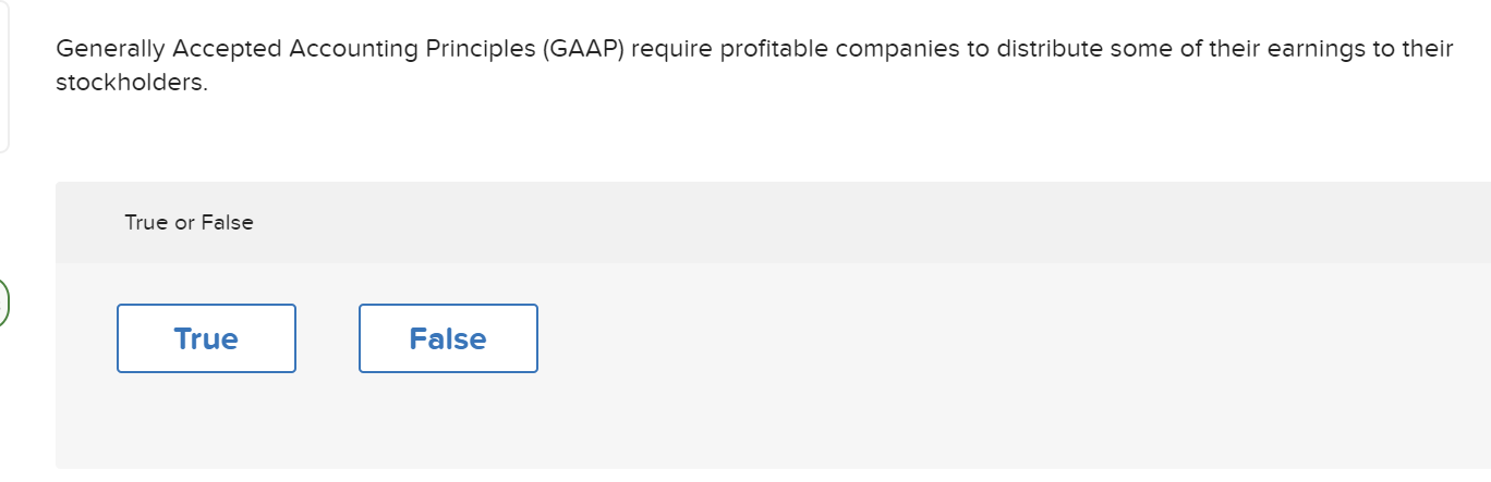 Solved Generally Accepted Accounting Principles (GAAP) | Chegg.com