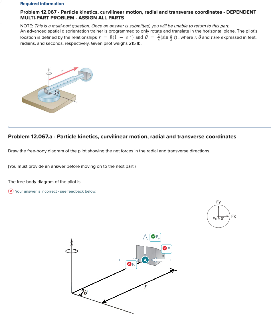 Solved Required information Problem 12.067 - Particle | Chegg.com