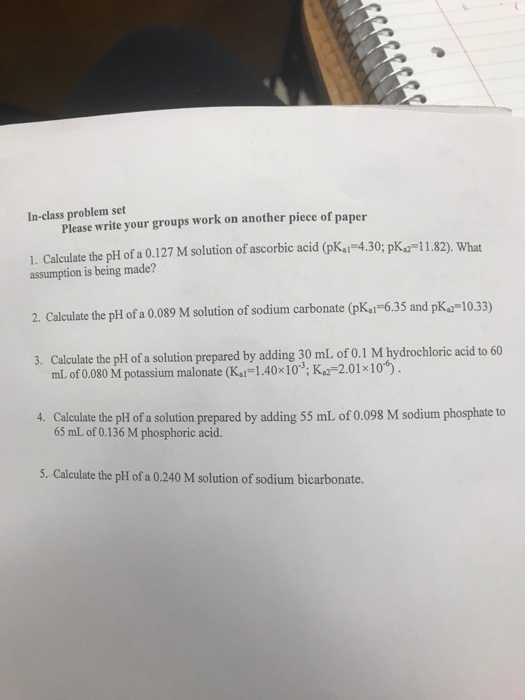 Solved In Class Problem Set Please Write Your Groups Work On 1829