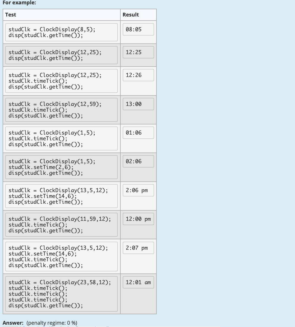Below are two classes. Number Display is used to | Chegg.com