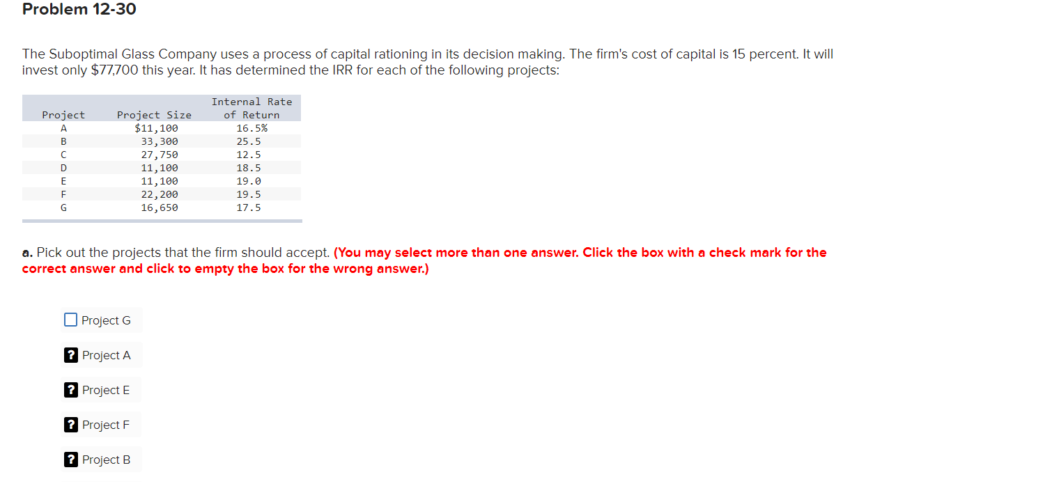 Solved The Suboptimal Glass Company uses a process of | Chegg.com