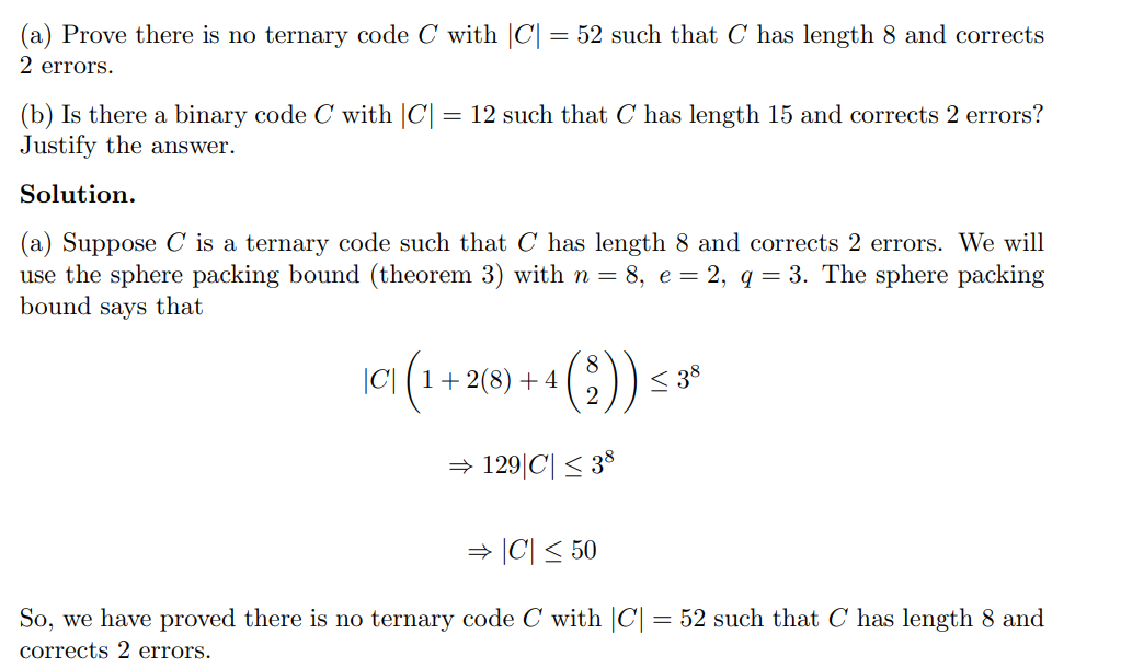 Solved Where is the q=3 coming from? I can't seem to wrap my | Chegg.com